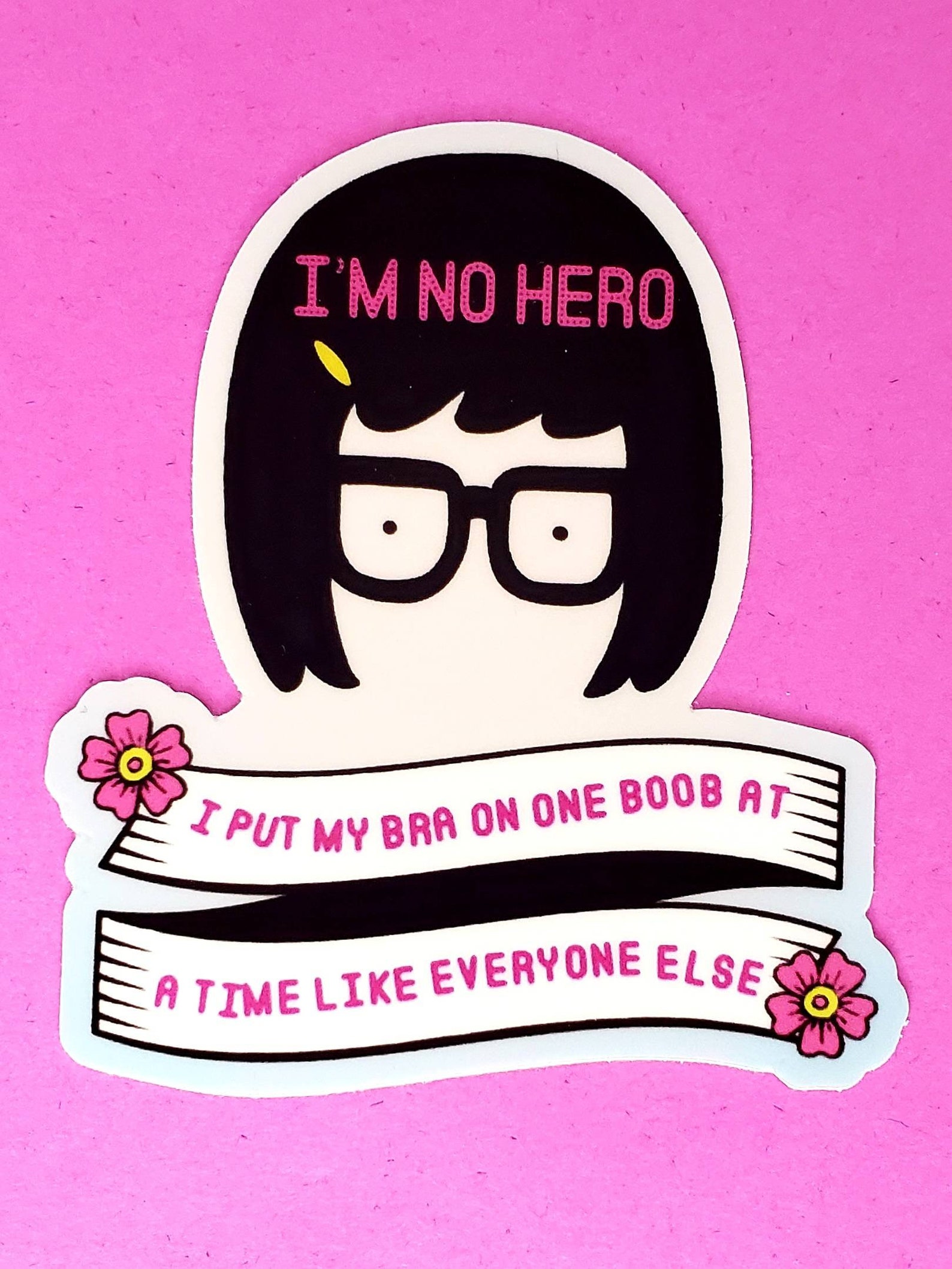 Funny Tina Belcher Sticker - Etsy