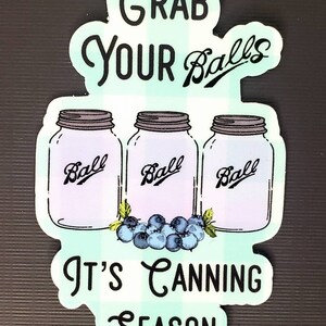 Funny Canning Waterproof Sticker - Etsy