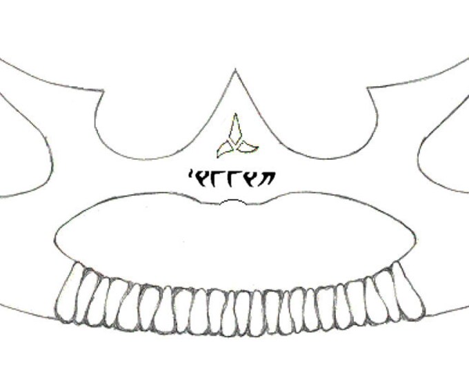 Full Size Klingon Bat'leth. Sword of Kahless. Hand Forged by Blacksmith ...