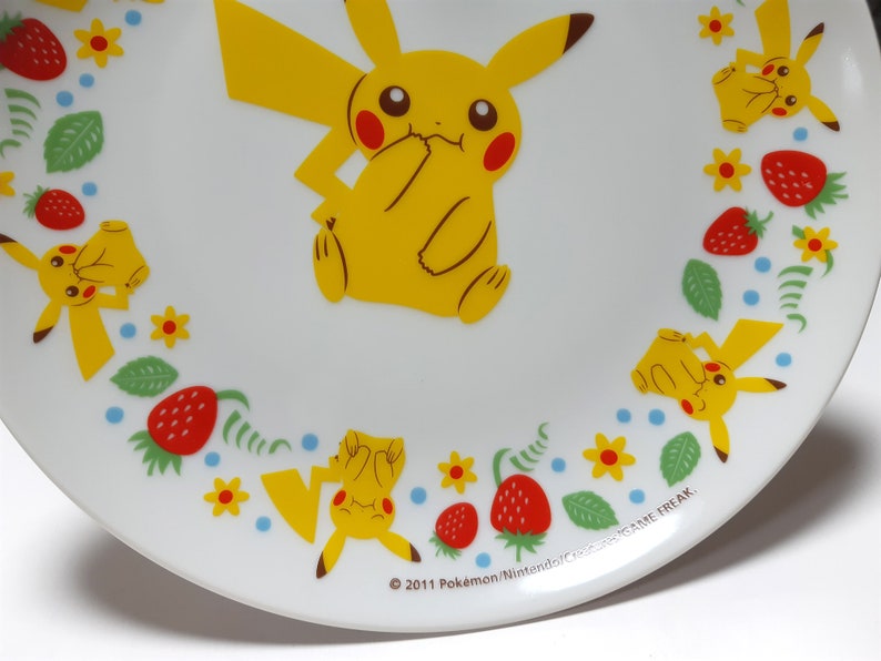 2011 Pikachu Dish Plate Pokemon Center Fukuoka Japan Limited - Etsy