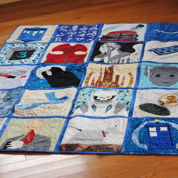 Doctor Who Quilt Pattern - Etsy