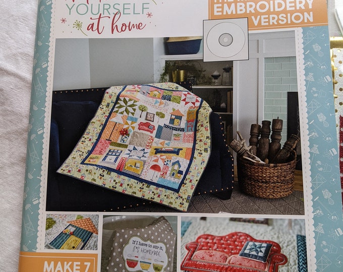 DESTASH Kimberbell Make Yourself at Home Kit, Embroidery Machine ...