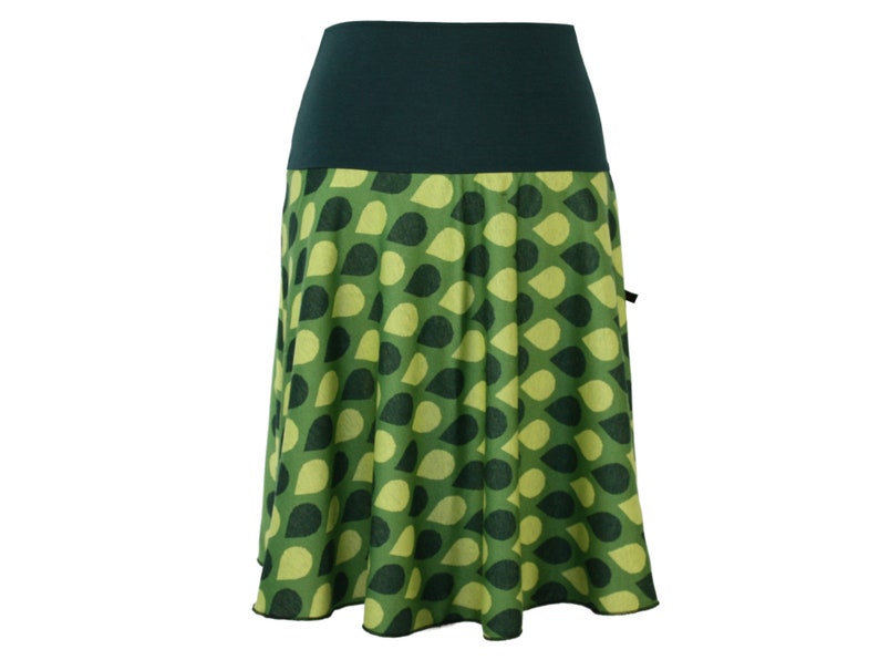 Midi Rok Gebreid Paars Roze Bruin Oranje Groen Retro Gebreide - Etsy ...