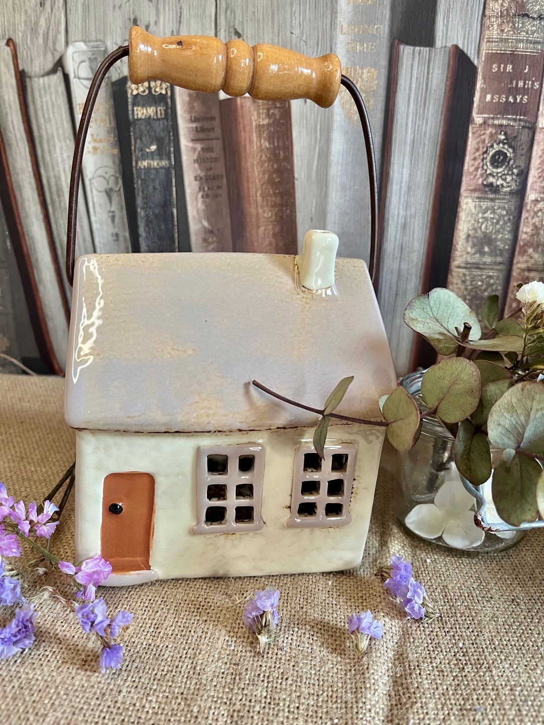 Irish Donegal Cottage With Handle, Thatched Cottage, Ceramic House, Tea ...