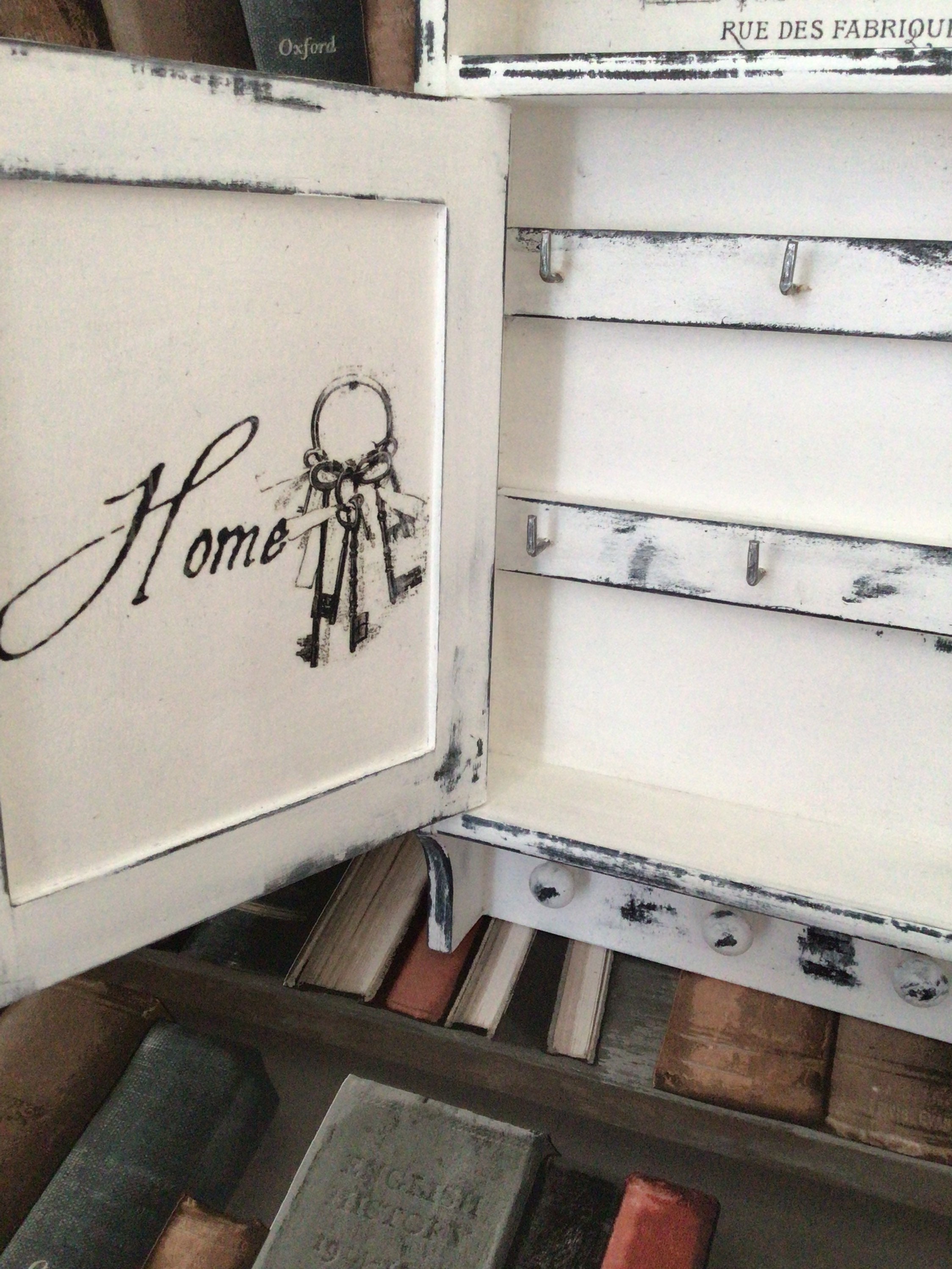 Shabby Chic Vintage Roses Key Box Key Cabinet Key Storage - Etsy