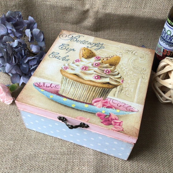 Cupcake Jewelry Box - Etsy
