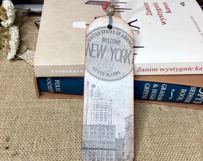 Set of 5 Bookmarks New York City Buildings - Etsy Canada