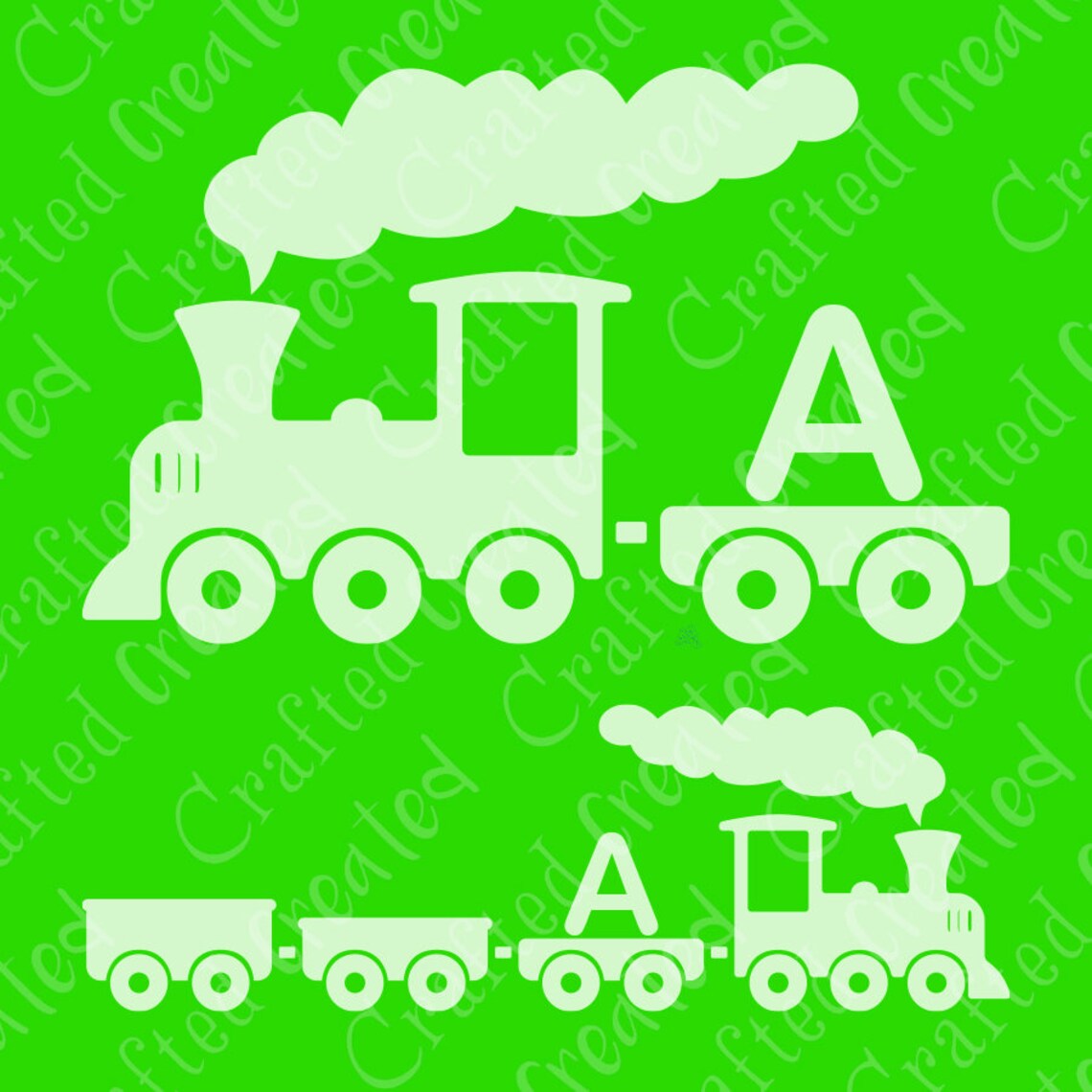 Train Vector Children's Train Svg Clipart Cut Outline - Etsy