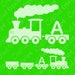 Train Vector Children's Train Svg Clipart Cut Outline - Etsy