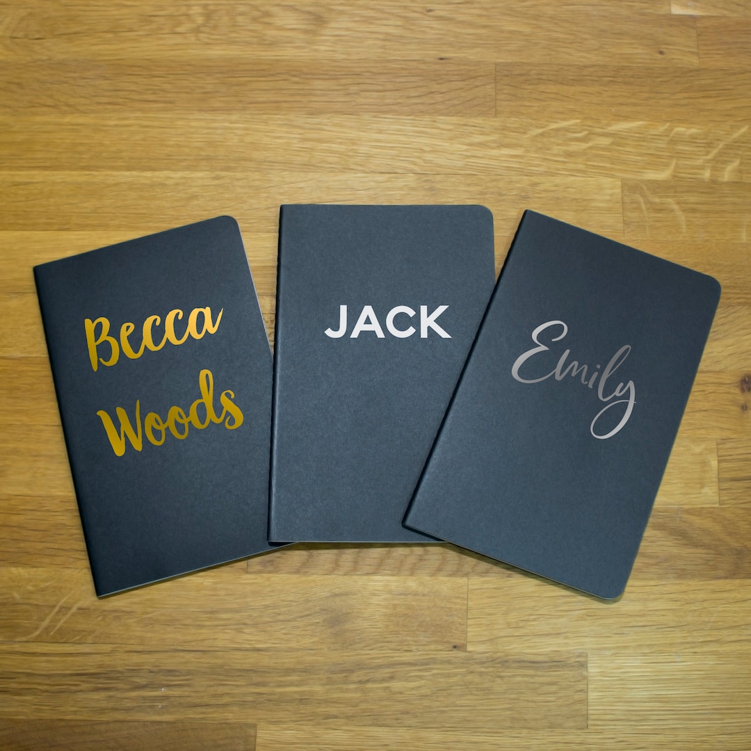 Personalised Name Notebook Custom Journal Any With Your Name ...