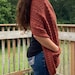 The Lesley Pocket Shawl Crochet PATTERN - Etsy