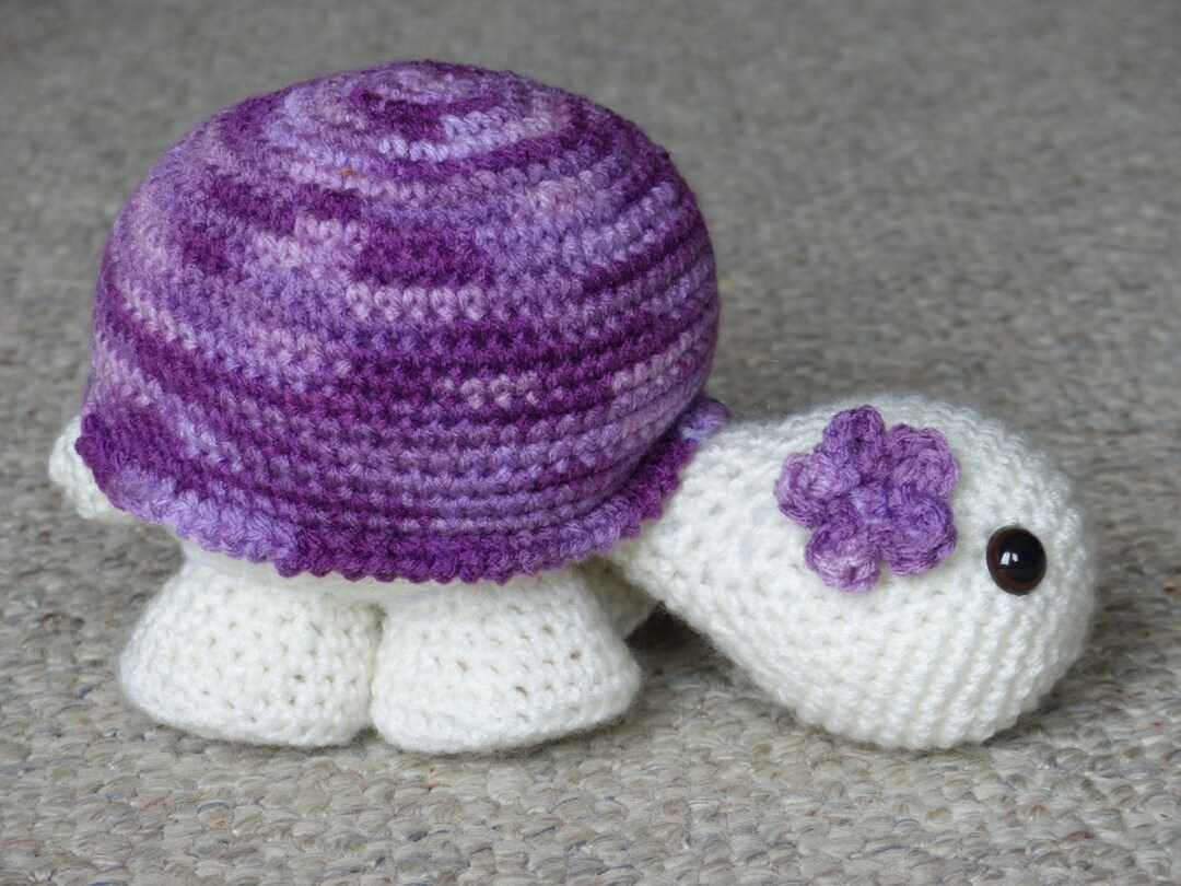 Tillie Turtle Crochet Pattern - Etsy