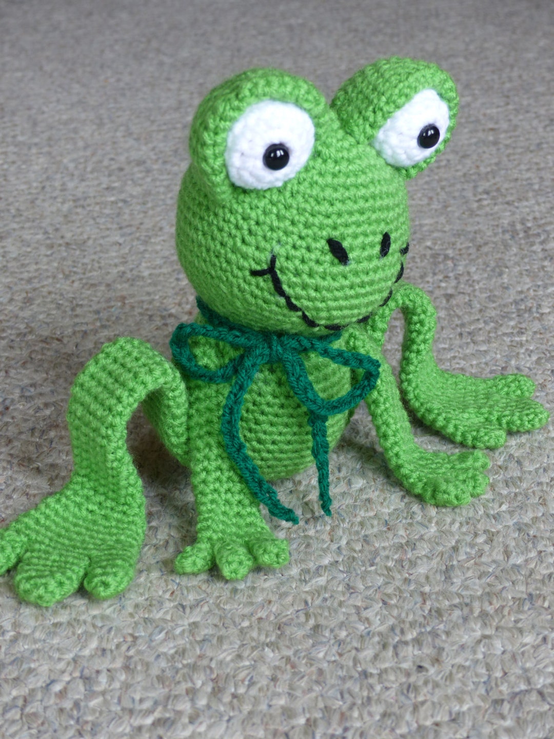 Hopscotch the Frog PATTERN - Etsy