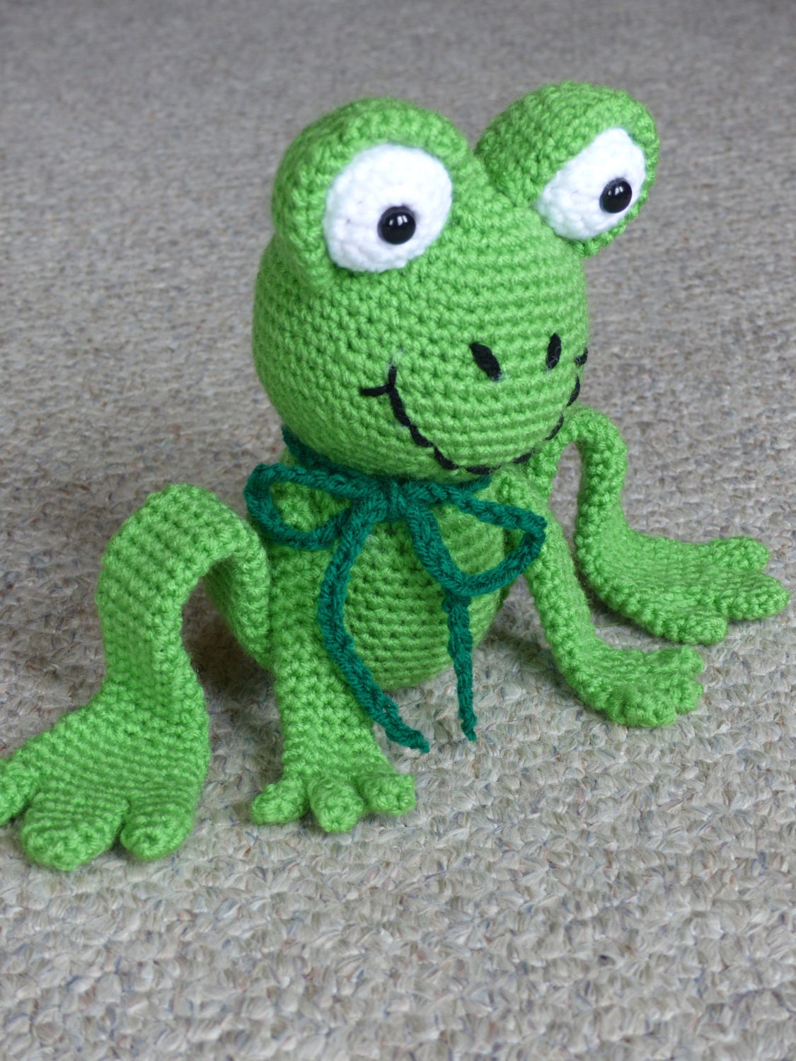 Hopscotch the Frog PATTERN - Etsy