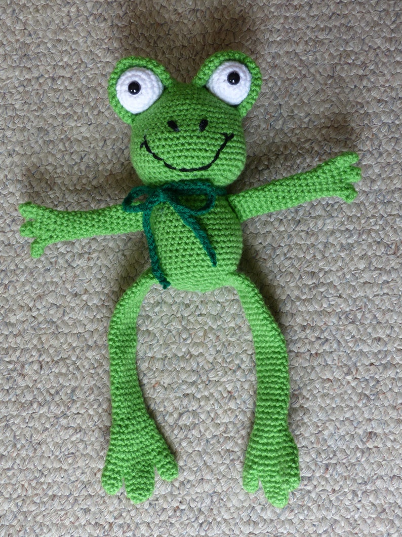 Hopscotch the Frog PATTERN - Etsy