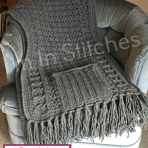 Jane's Pocket Shawl Crochet Pattern - Etsy