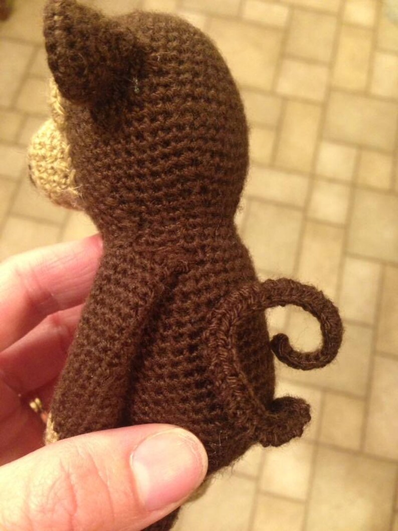 Mini Chango Monkey Crochet Pattern - Etsy UK