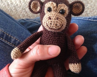 Crochet Monkey | Etsy