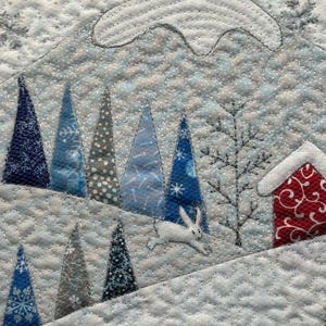 Winter Valley Mini Quilt Pdf Pattern - Etsy