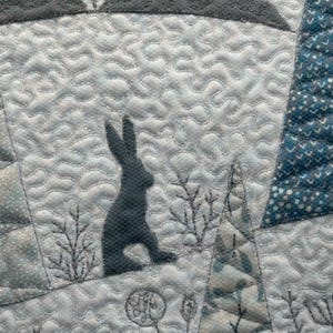 Winter Hare Mini Quilt Pdf Pattern - Etsy