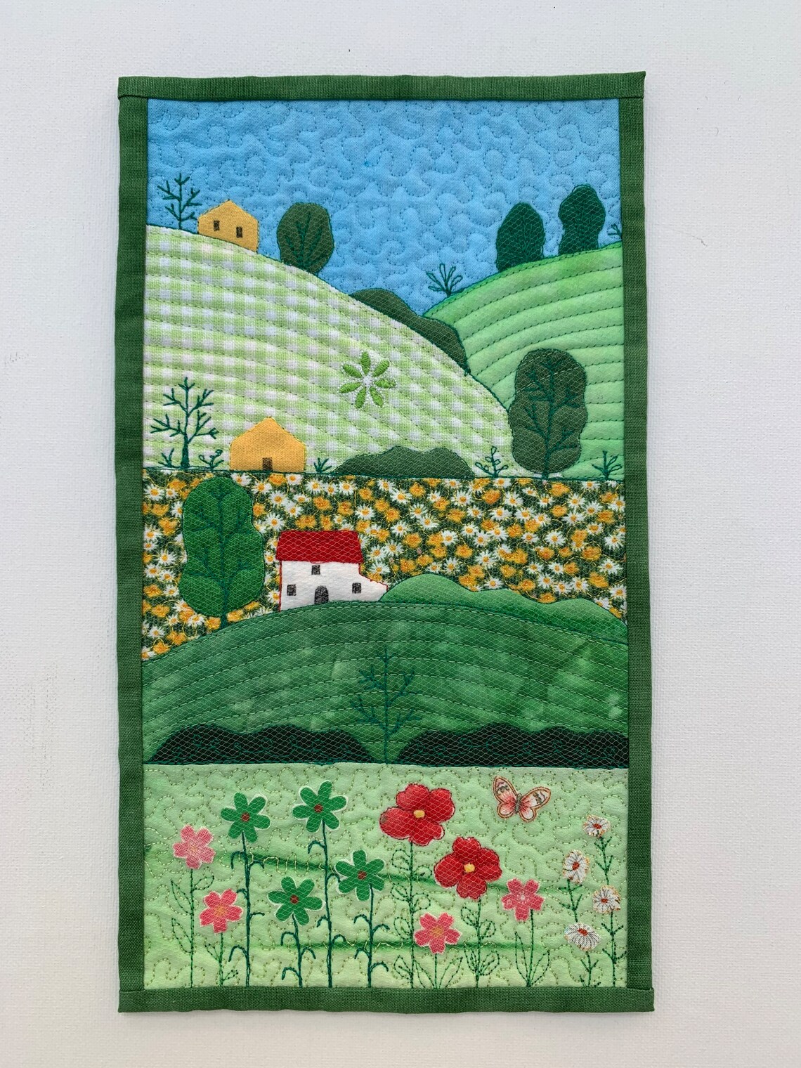 Springtime Mini Quilt Pattern - Etsy UK