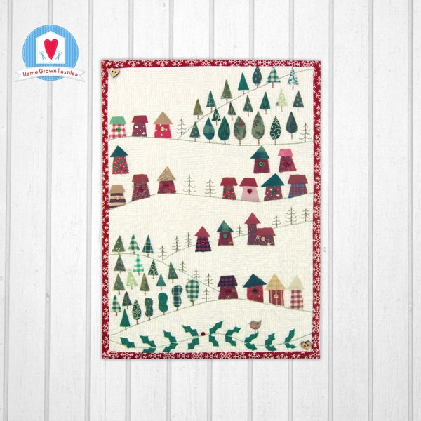 Winter Wonderland Miniature Quilt Pattern - Etsy