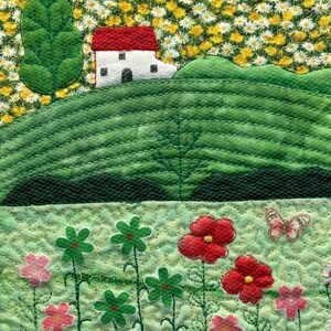 Springtime Mini Quilt Pattern - Etsy UK