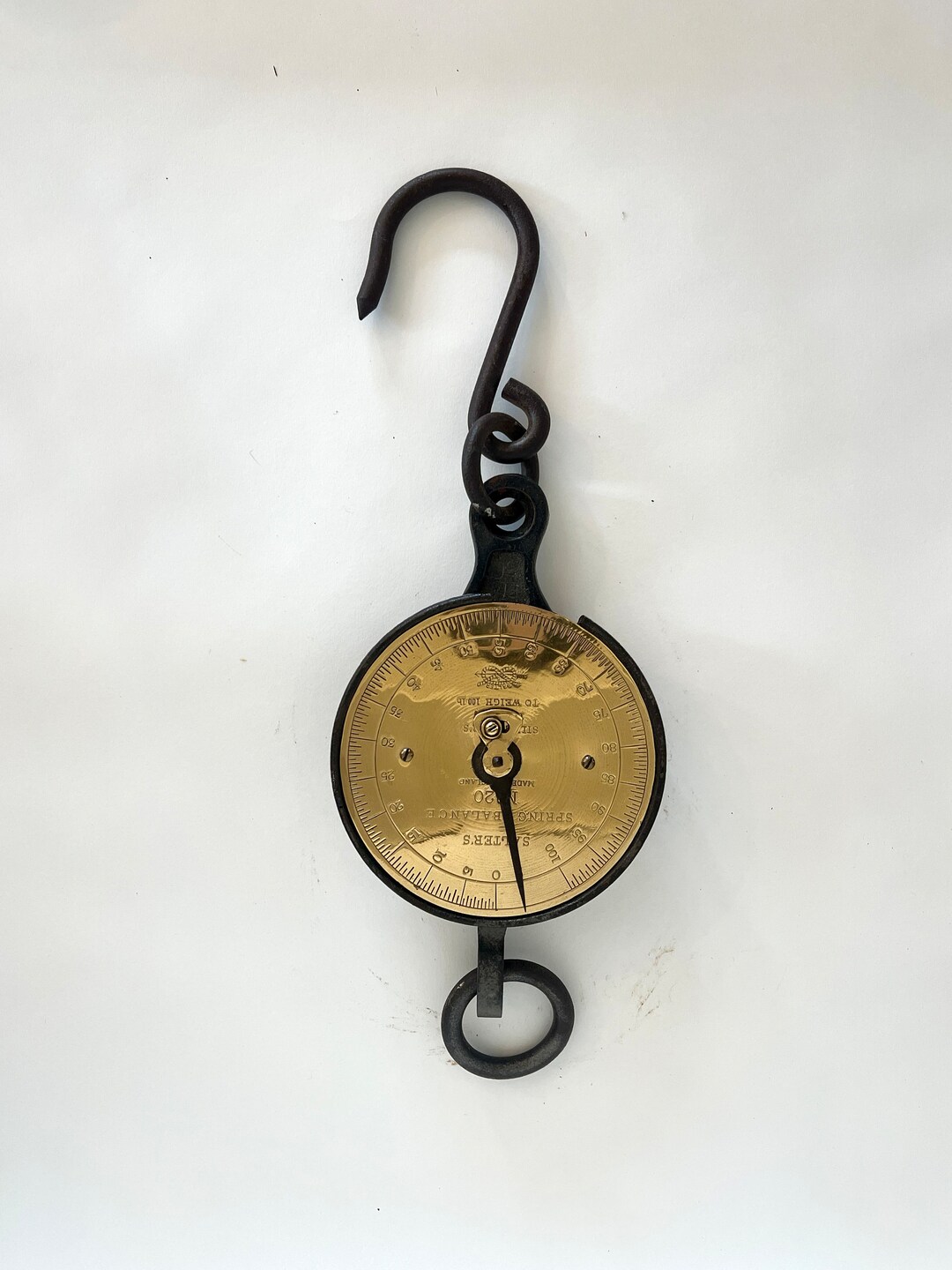 Antique Salter's Spring Balance Scale No. 20 - Etsy