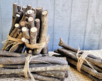 Small Wood Logs - Etsy