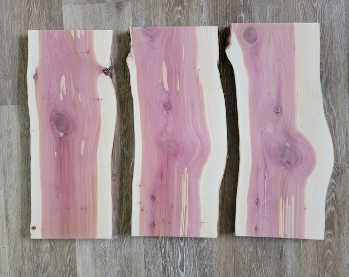 Eastern Red Cedar Live Edge Boards | Ships FREE | Perfect for Making ...