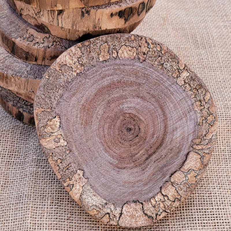 Raw Edge Wood Oval - Etsy