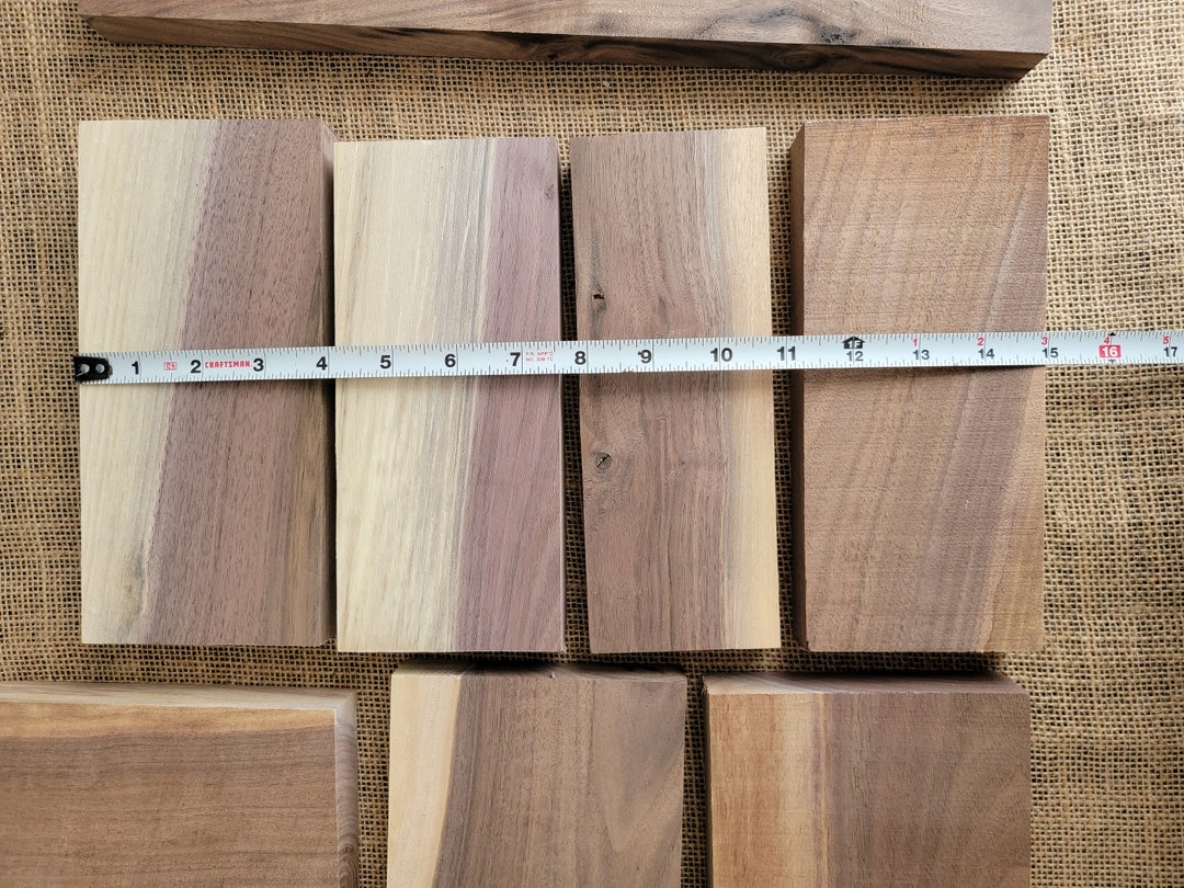12 Walnut Wood Blanks, 6 15 Turning Blanks, Large Cut-offs, off Cuts ...
