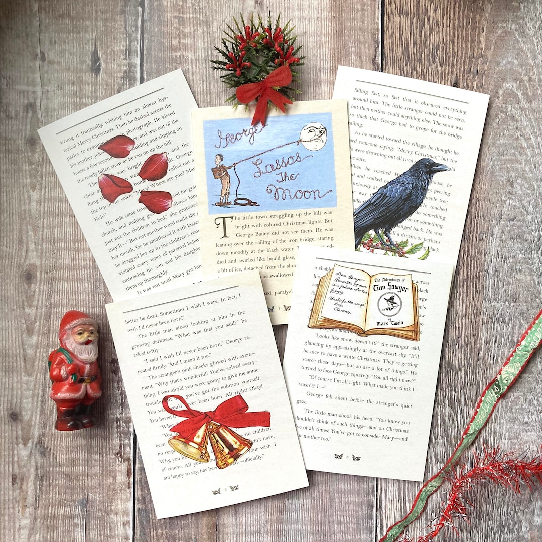Its a Wonderful Life Christmas Card Pack, Christmas Card Set, 5 Card ...