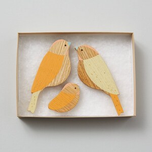Wooden Wall Birds ONE BABY Family Sets New Baby Gift Baby Shower Gift ...