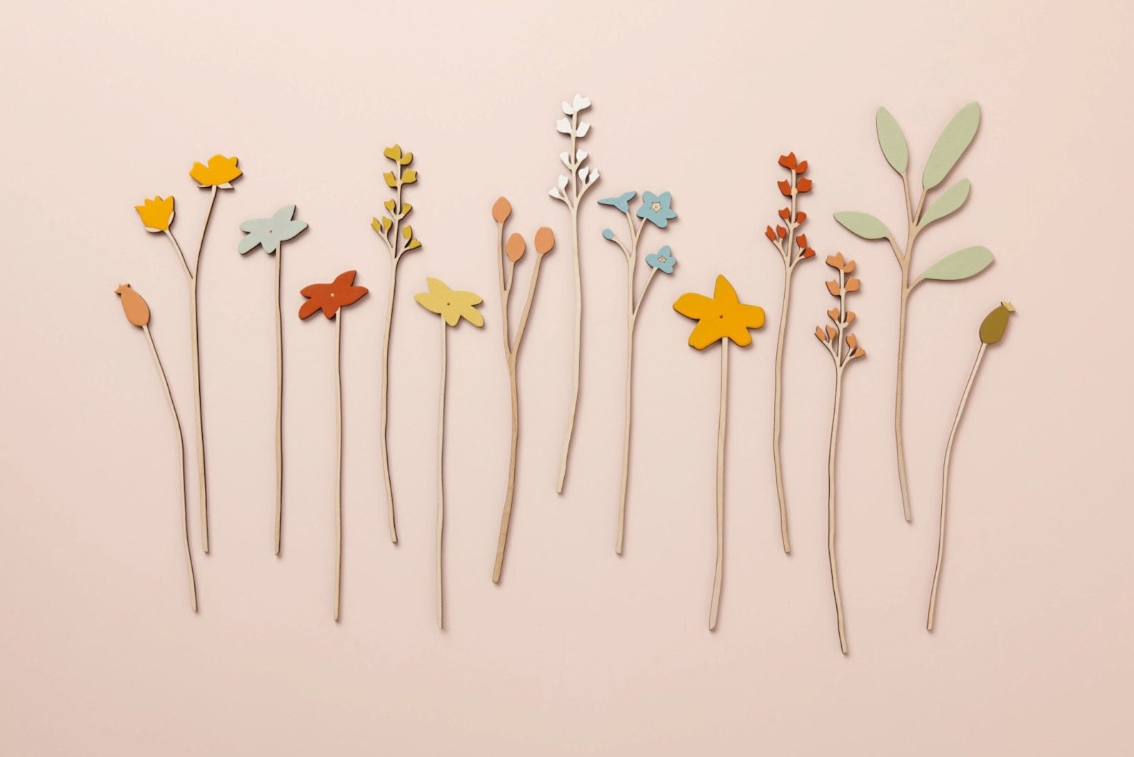 Wooden Flowers - Individual Small Stems - Mother's Day Flowers - Etsy