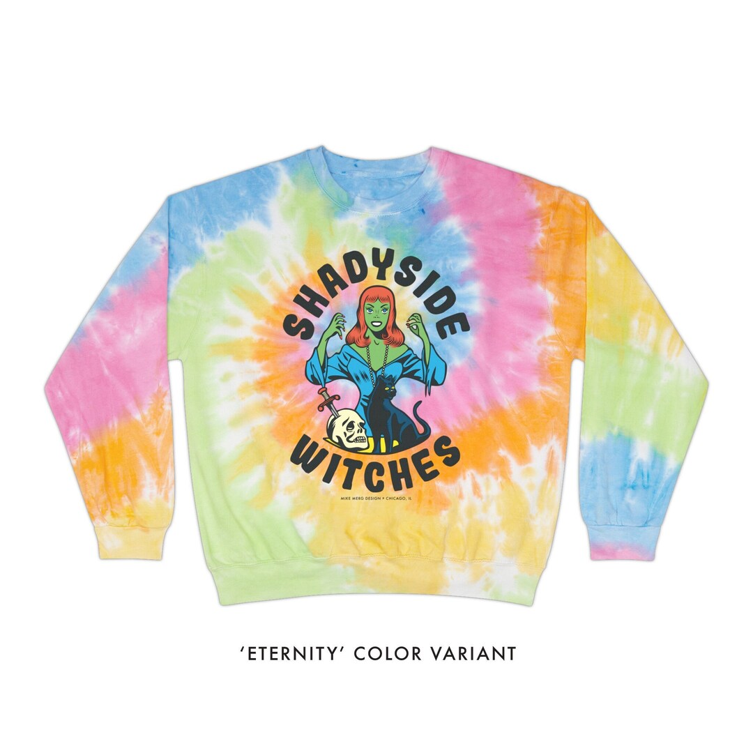 Fear Street Shadyside Witches Tie-dye Crewneck Sweatshirt Fear St ...