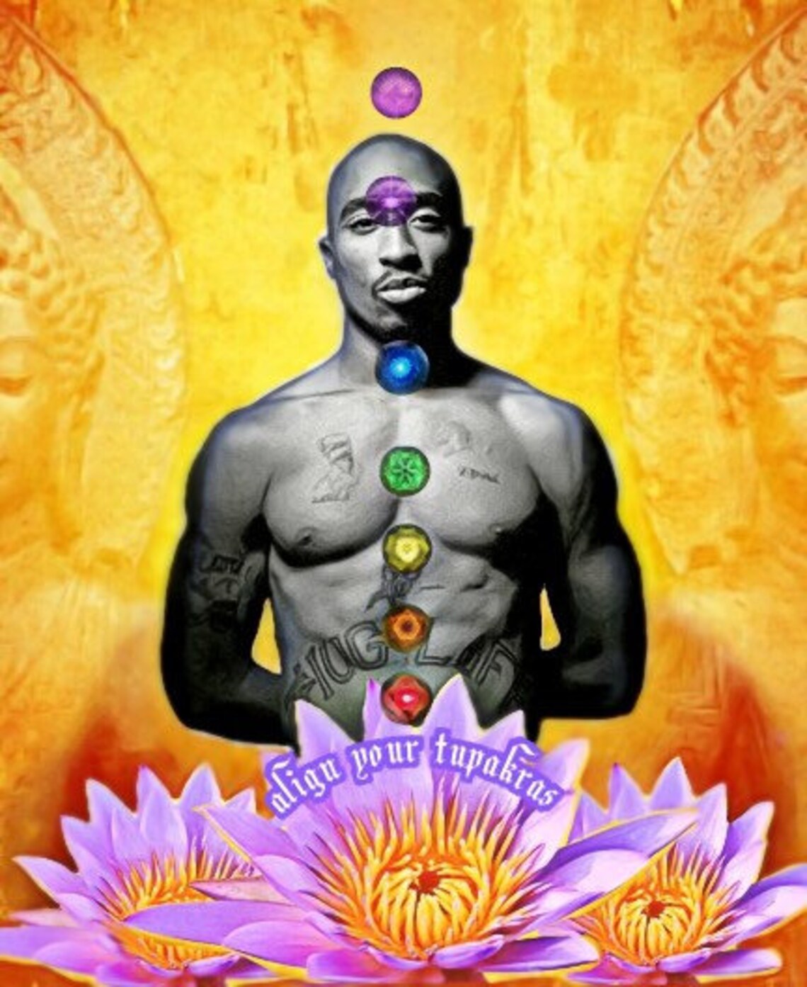 Tupac Prayer Candle - Etsy