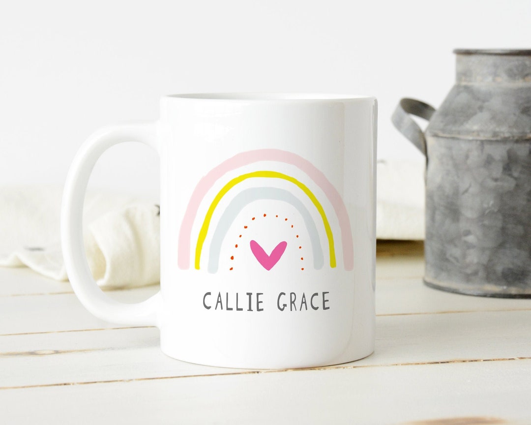 Child Cup Personalized Gift Mug, Girl Birthday, Gift With Children's ...