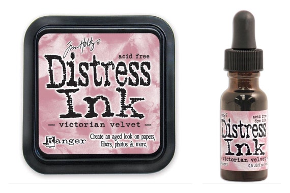 Victorian Velvet Distress Ink Pad Reinker Lot Tim Holtz | Etsy