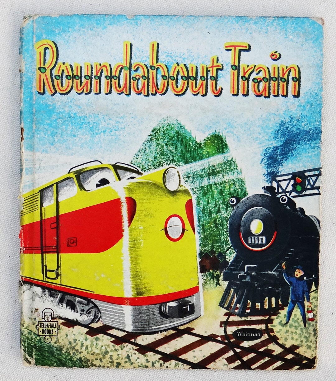 Vintage Children's Book: ROUNDABOUT TRAIN 1958 A - Etsy