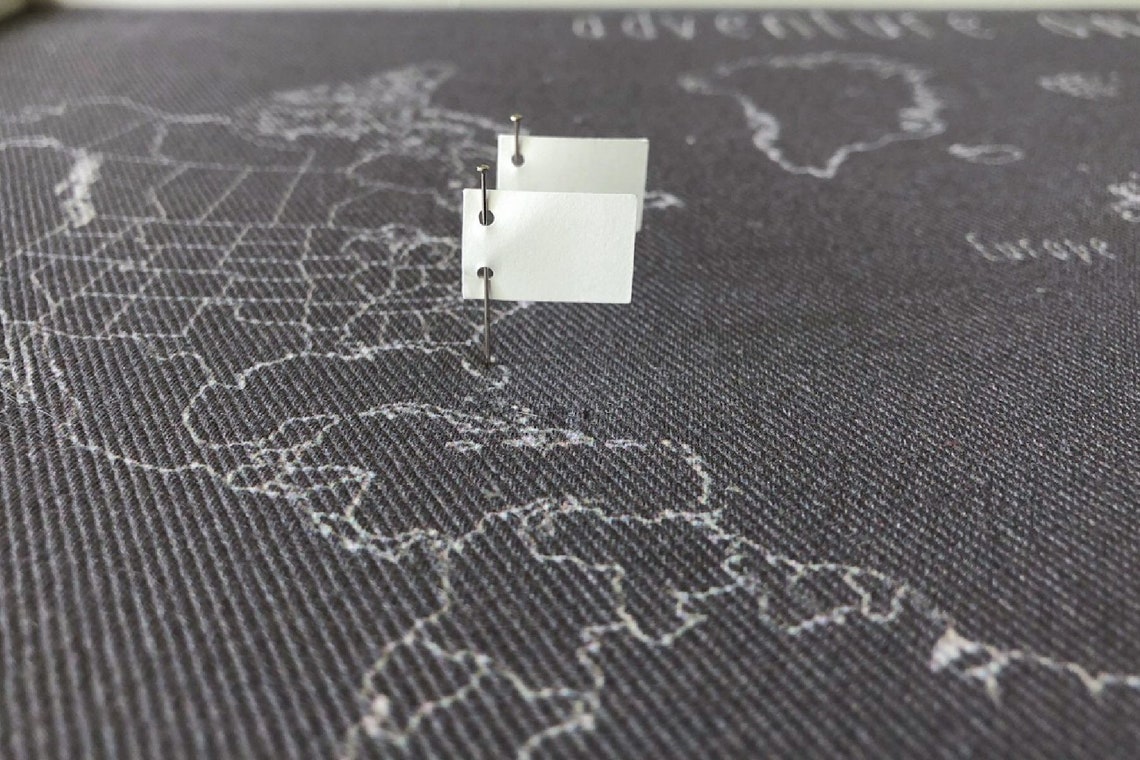 Map Tacks Pins With Flags - Etsy