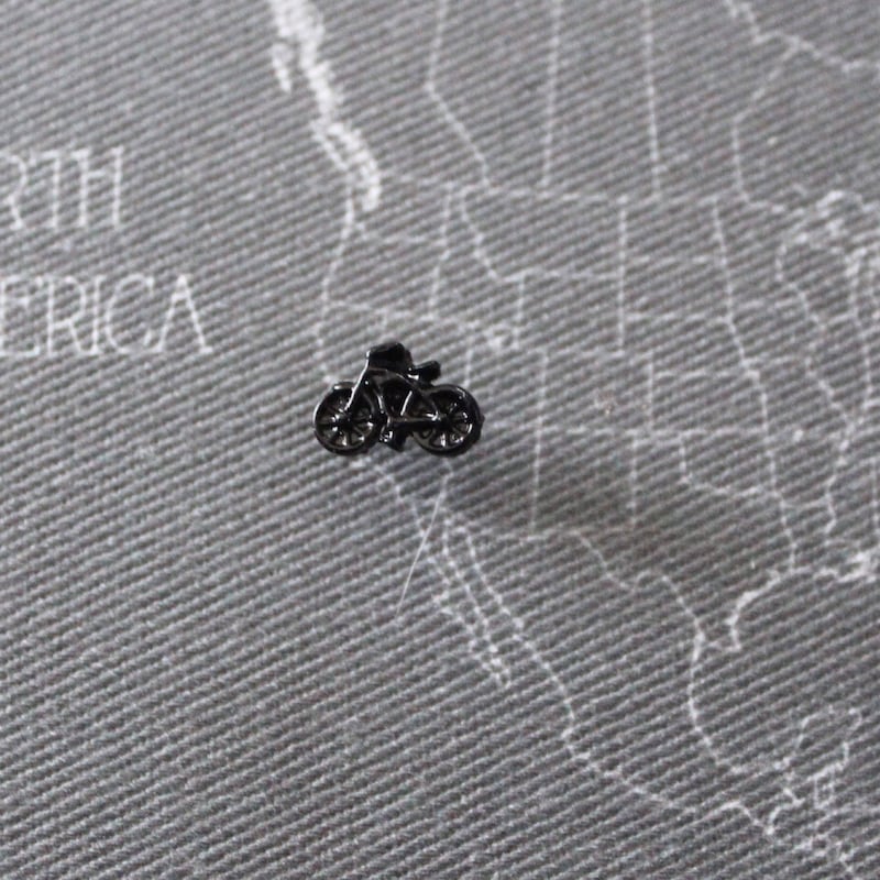 Bicycle Pin - Etsy