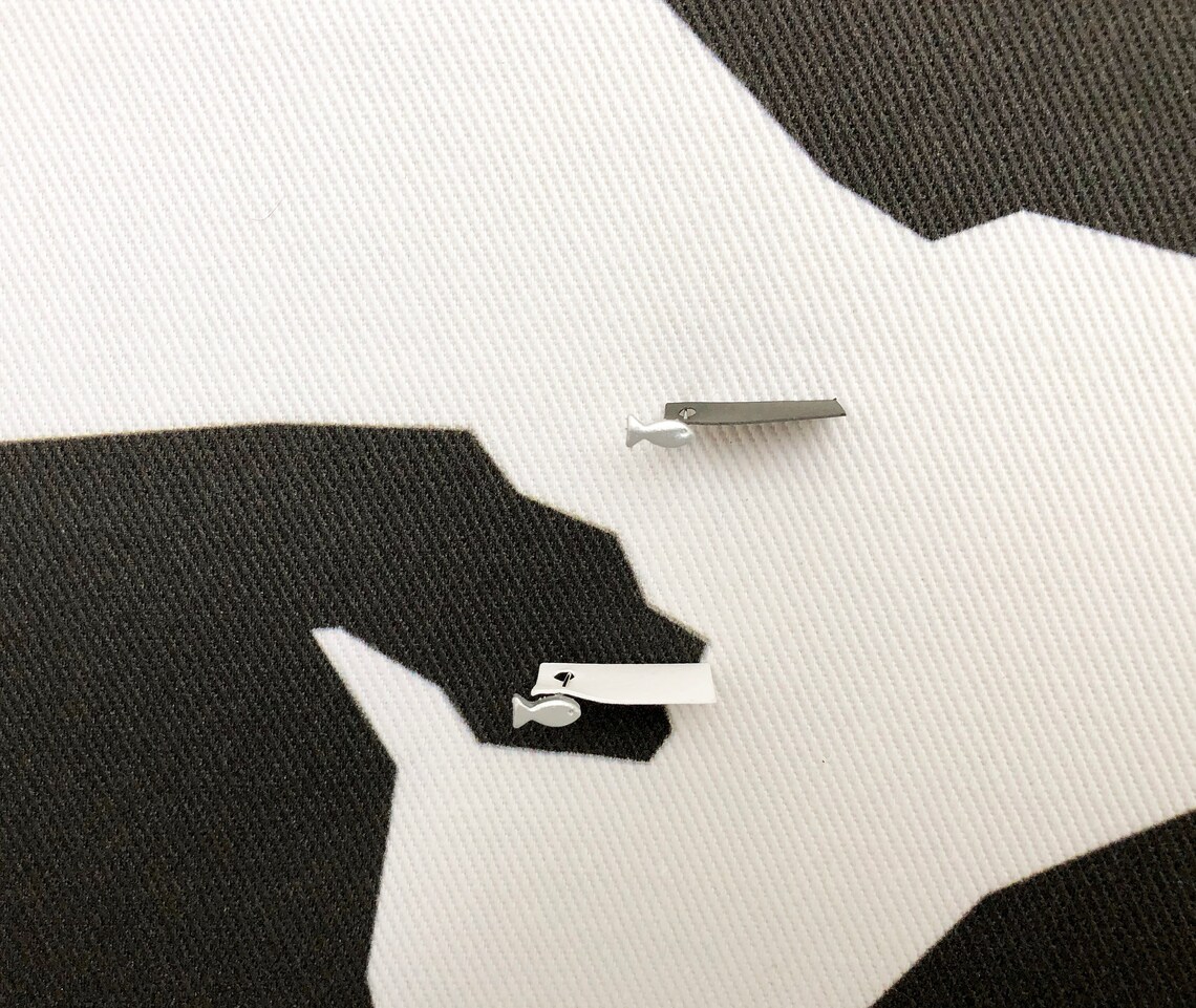 Fish Map Tacks Pins With Flags | Etsy