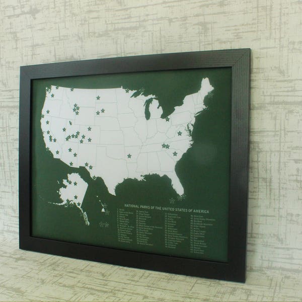 Fabric Map of the United States - Etsy