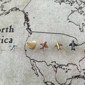 Handmade Heart Map Pins, Miniature Map Tacks in Heart Shape - Etsy