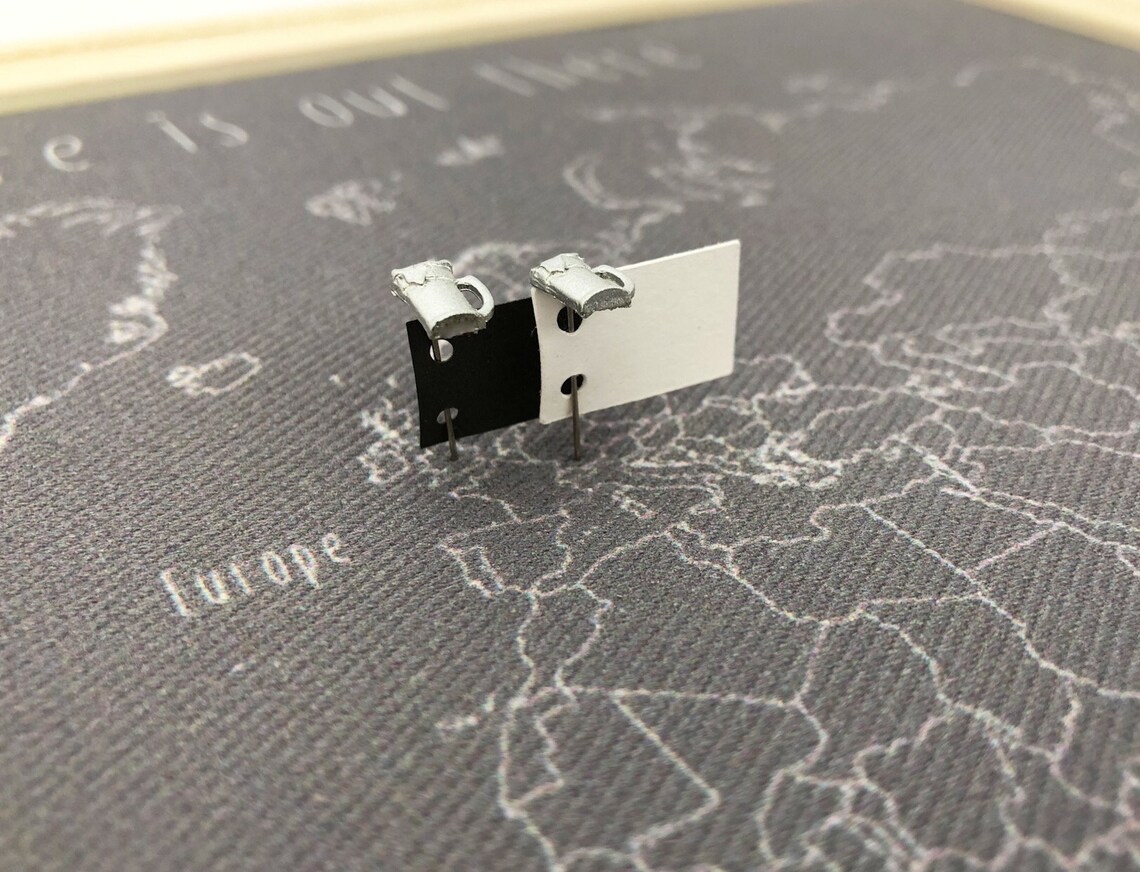 Map Tacks Pins With Flags - Etsy