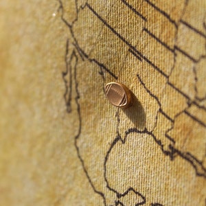 Laces Out Football Map Pin, Map Marker, Push Pin - NFL Stadium Marking ...