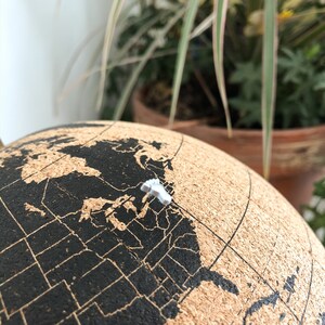 Footprint Map Pin |foot Map Marker | Push Pin | Map Tack - Etsy