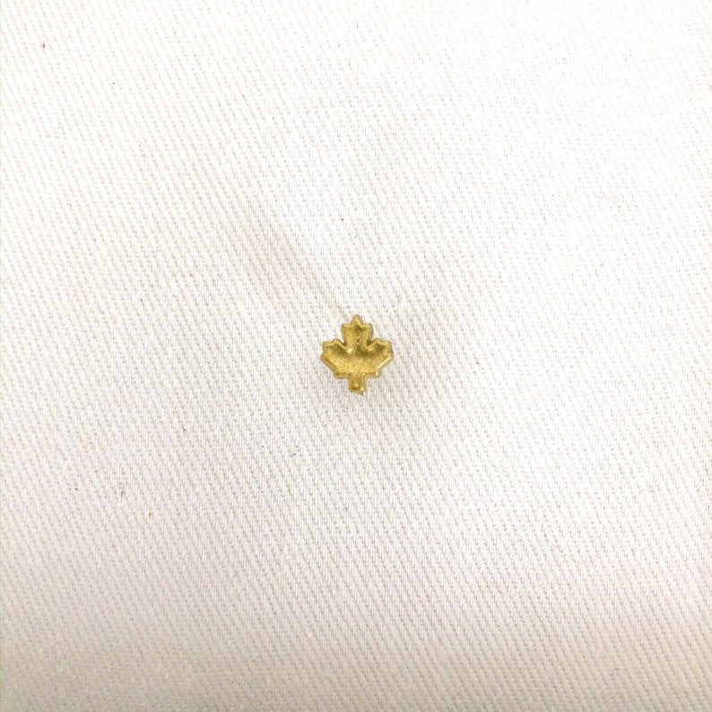 Maple Leaf Map Pin Map Push Pins - Etsy