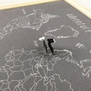 Beer Stein Map Pins With Flags Beer Map Tacks - Etsy